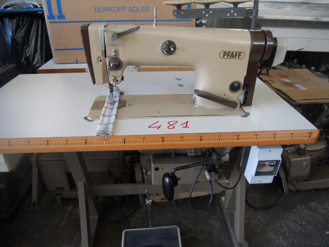 1 needle lockstitch with needle feed : Pfaff 481-900